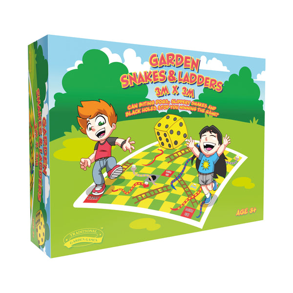 Giant Snakes and Ladders 3m x 3m - Traditional Garden Games