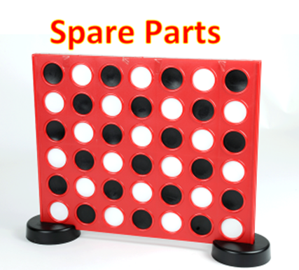 Giant 4 in a Row Replacement Counters - Traditional Garden Games
