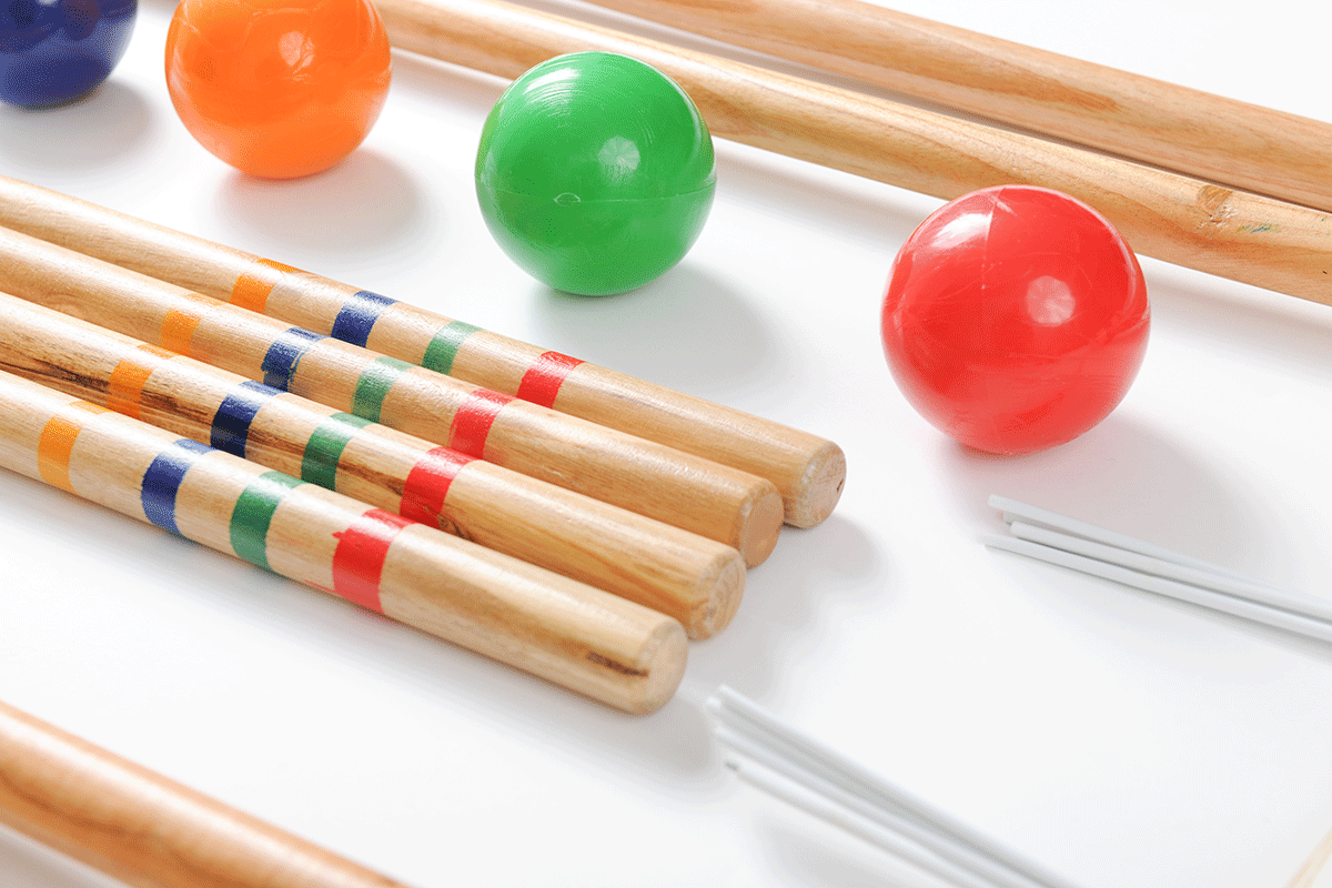 Family Croquet Set - Traditional Garden Games