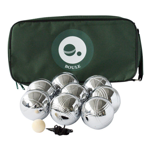 8 Ball Petanque / Boule Set - Traditional Garden Games
