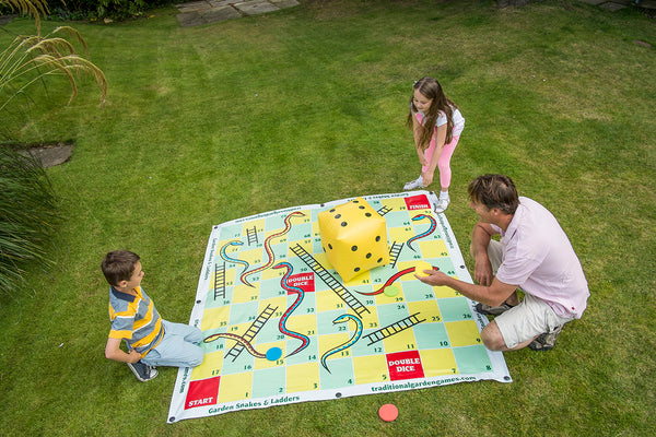Garden Snakes and Ladders 2m x 2m - Traditional Garden Games