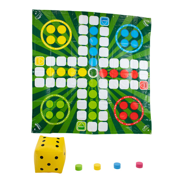 Giant Garden Ludo 1.5m x 1.5m - Traditional Garden Games